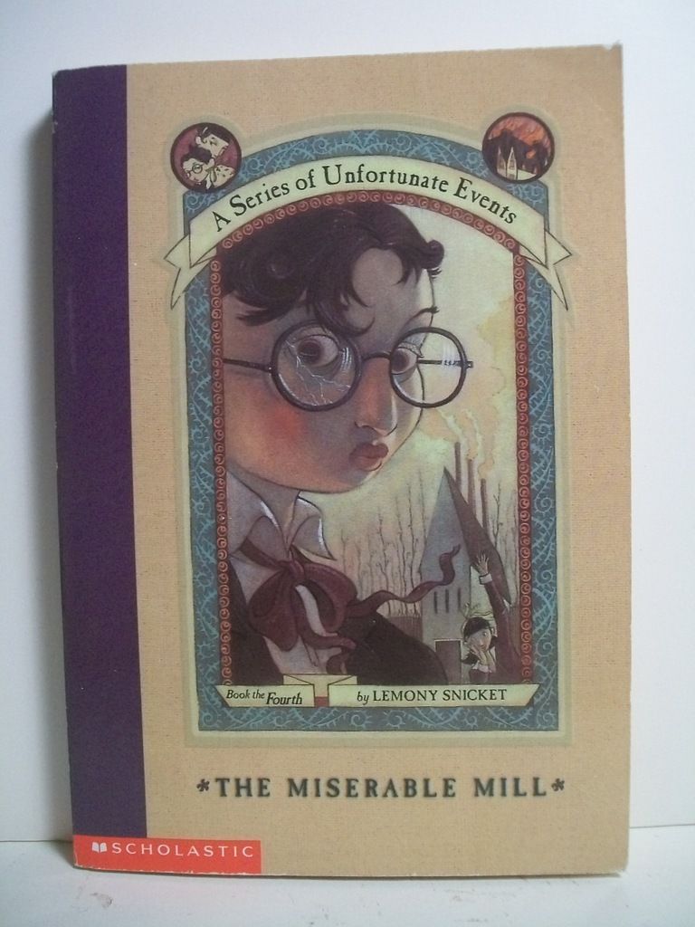 Snicket, Lemony The Miserable Mill Signed US SC 1st VG 9780439272636 | eBay
