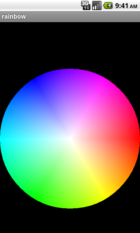 Android Draw Hsv Circle At Runtime Stack Overflow