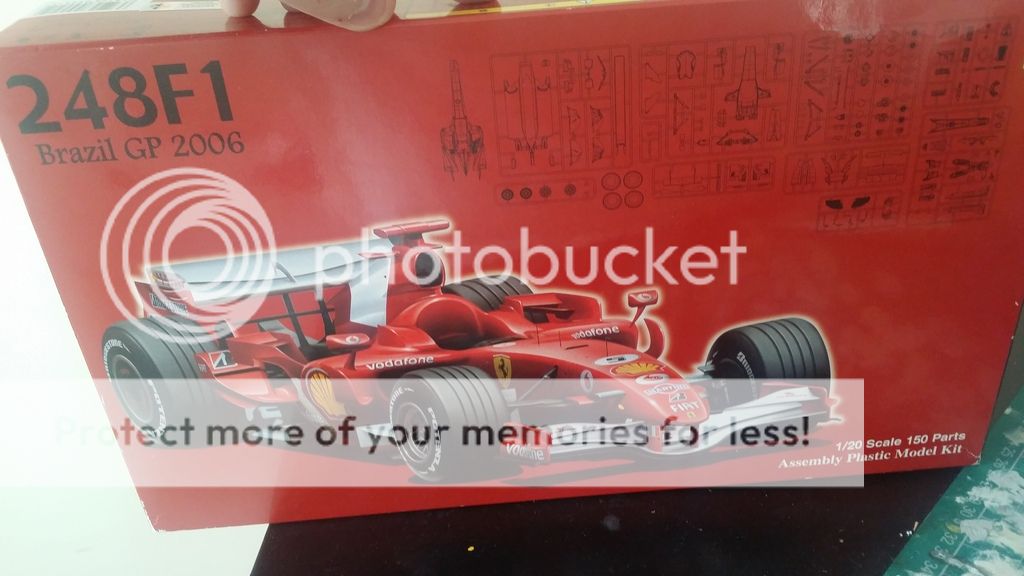 ferrari 248f1 1/20 - Work In Progress - Vehicles - Britmodeller.com
