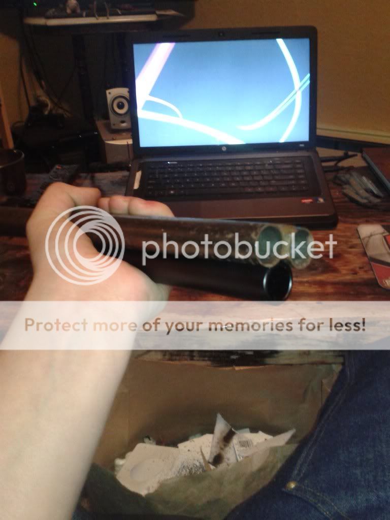 griggs thayne 's custom 3 barrelled slug thrower