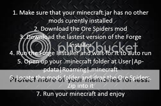 (1.7.10) Vader's Ore Spiders Mod 'Legacy V1.2.1' [D/C] [Forge] [JE ...